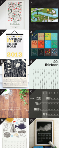 2013 Calendars – Part 6 - Design Crush