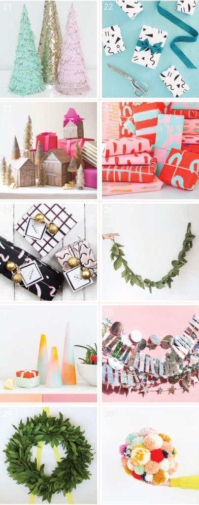Mega Holiday DIY + Printable Roundup - Design Crush